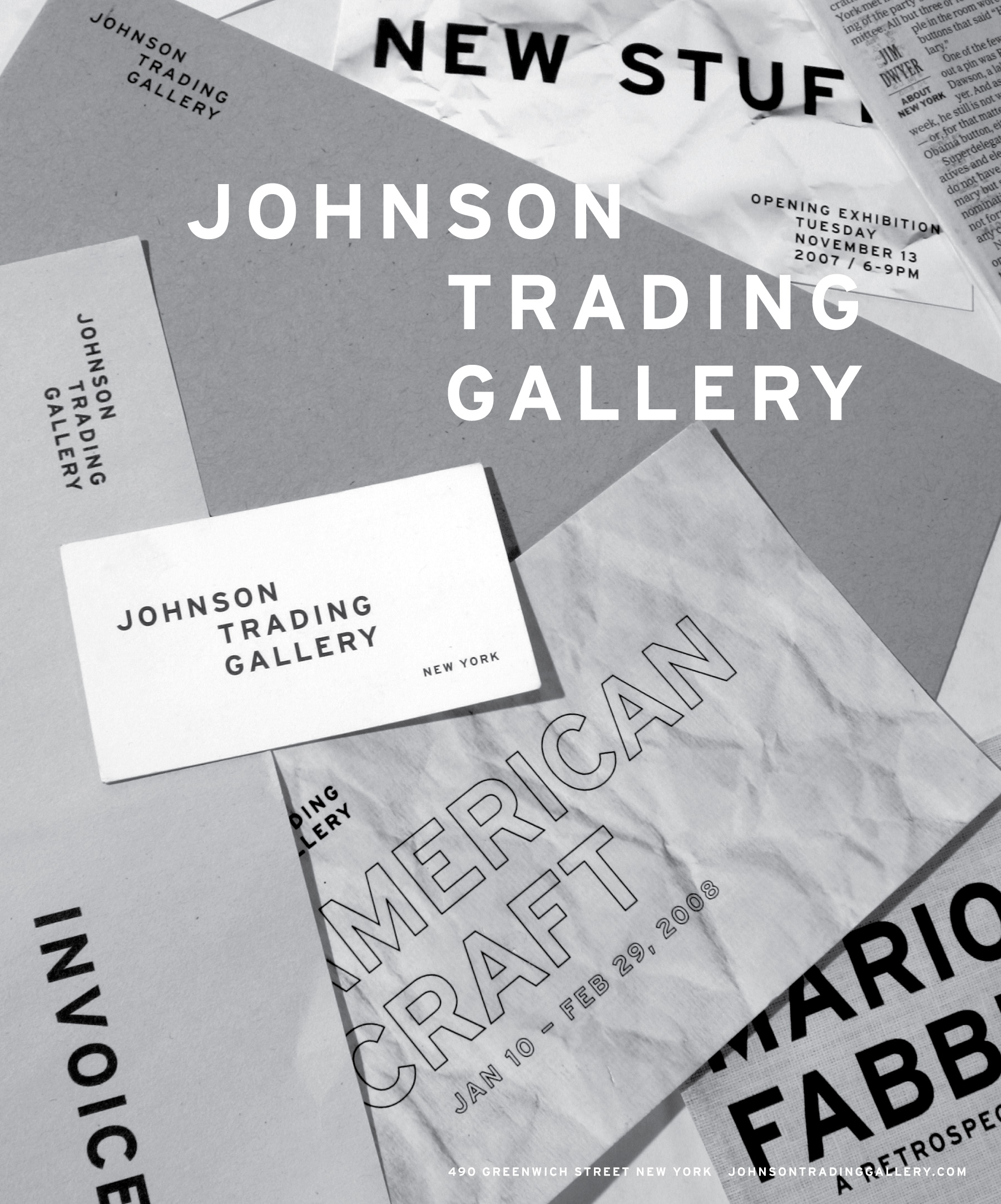 For Office Use Only — Johnson Trading Gallery