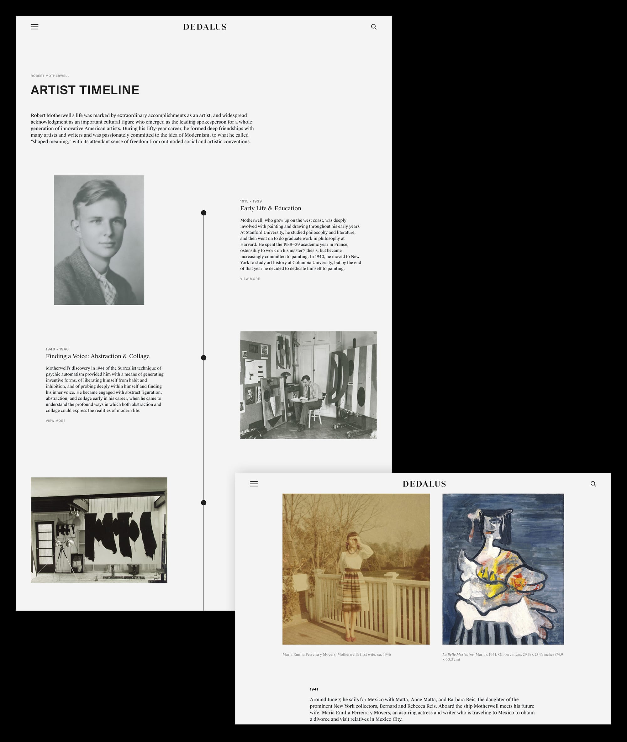 For Office Use Only — Dedalus Foundation