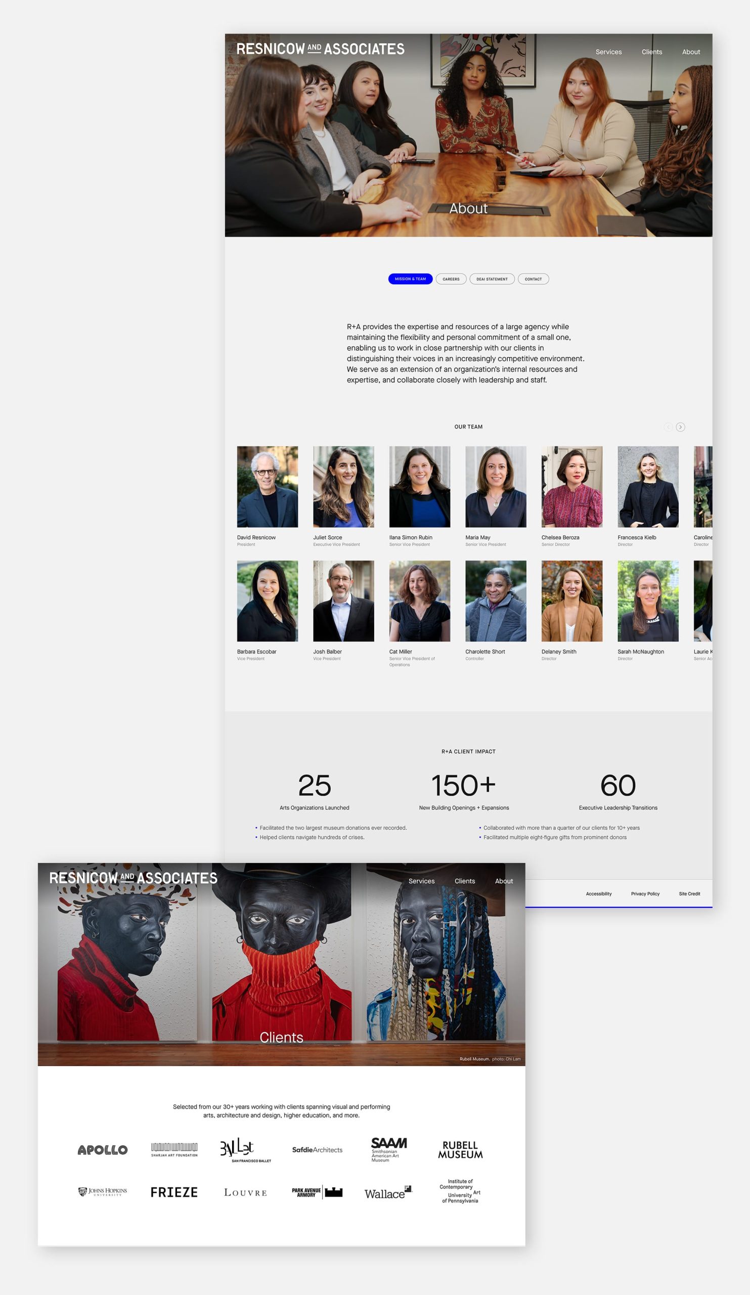 For Office Use Only — Resnicow & Associates